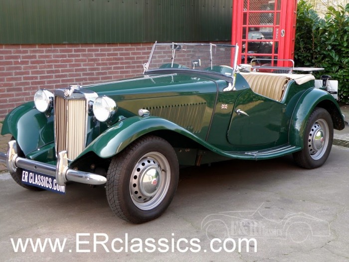 MG klassiske biler | MG oldtimers til salg på E & R Classic Cars!