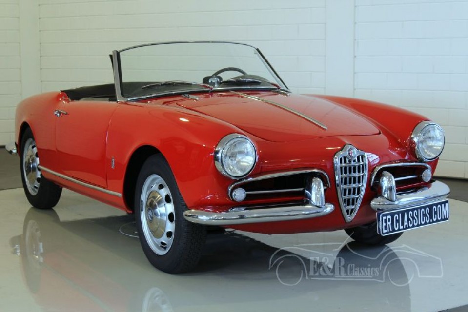 Alfa-Romeo Giuletta Spider 750D 1956 for sale at ERclassics