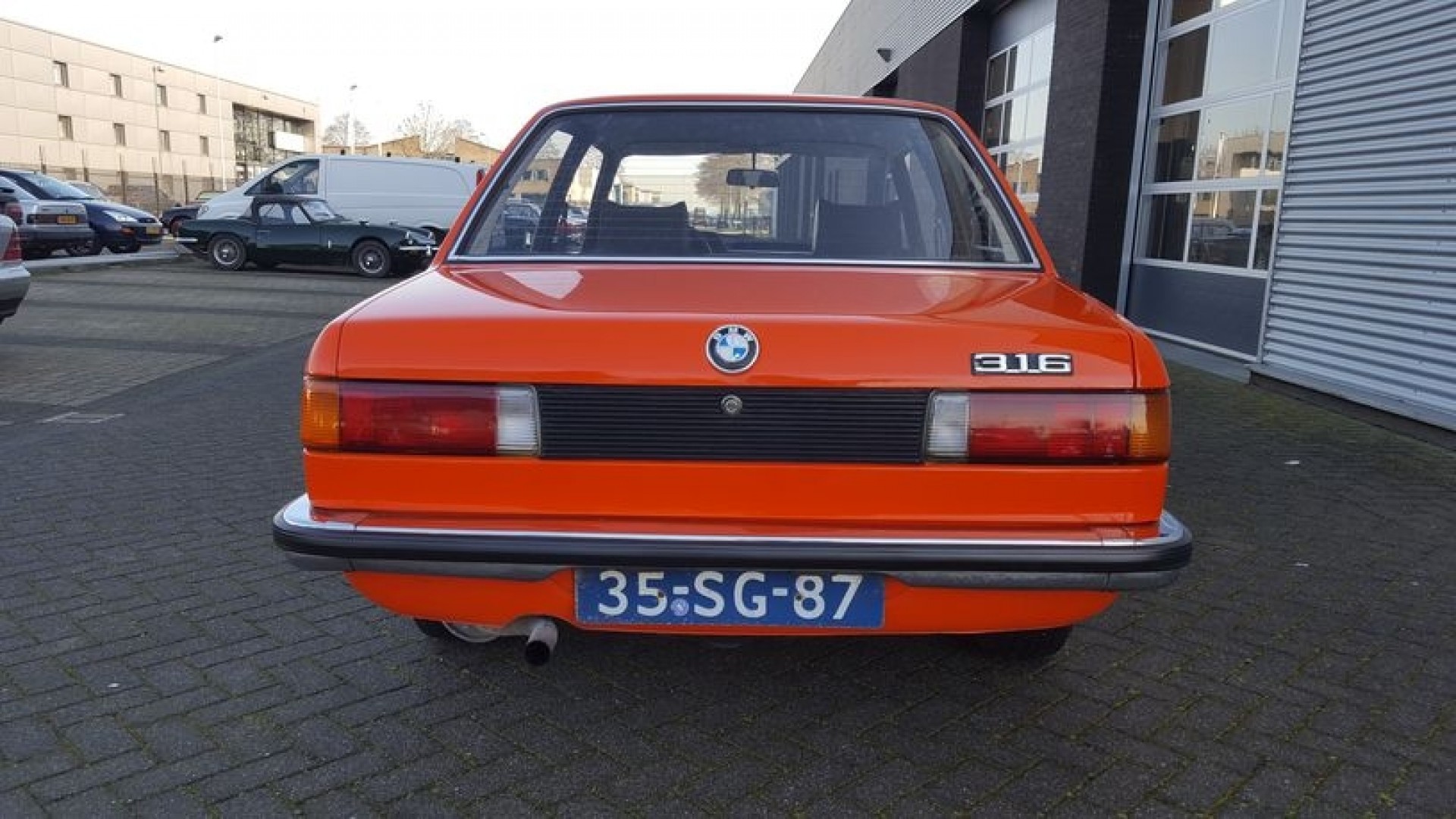 BMW 316 E21 1977 Phönix Orange for sale at ERclassics