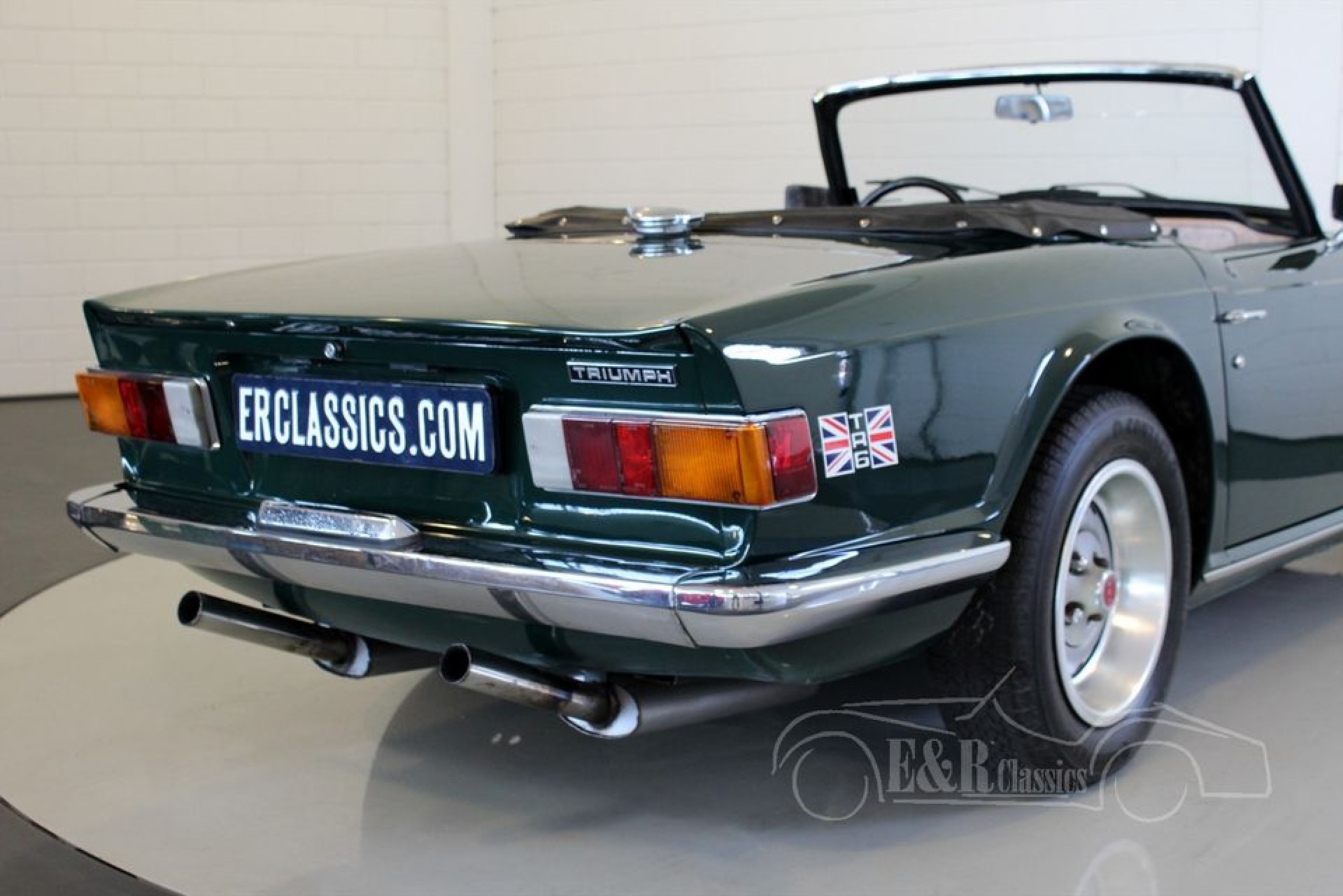 Triumph TR6 Cabriolet 1973 for sale at ERclassics