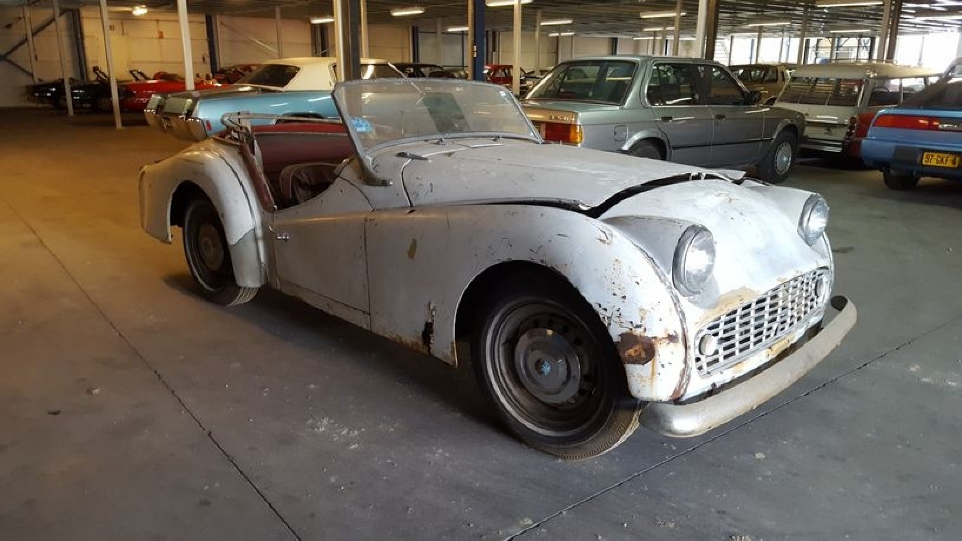 Triumph TR3 B 1962 Restoration project for sale at ERclassics