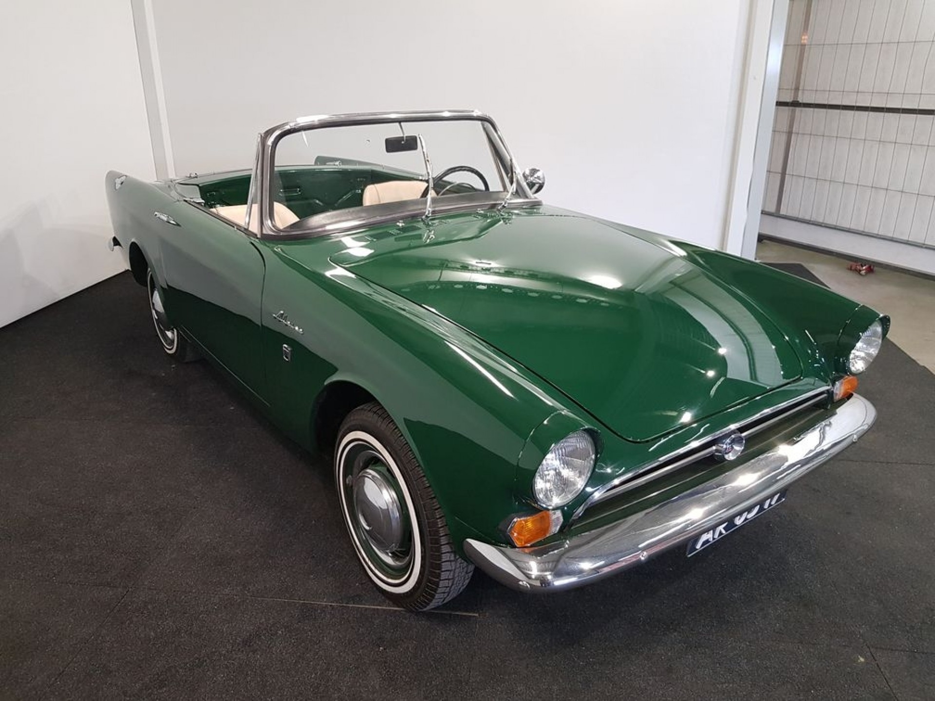 Sunbeam Alpine cabriolet 1964 British Racing Green for sale at ERclassics