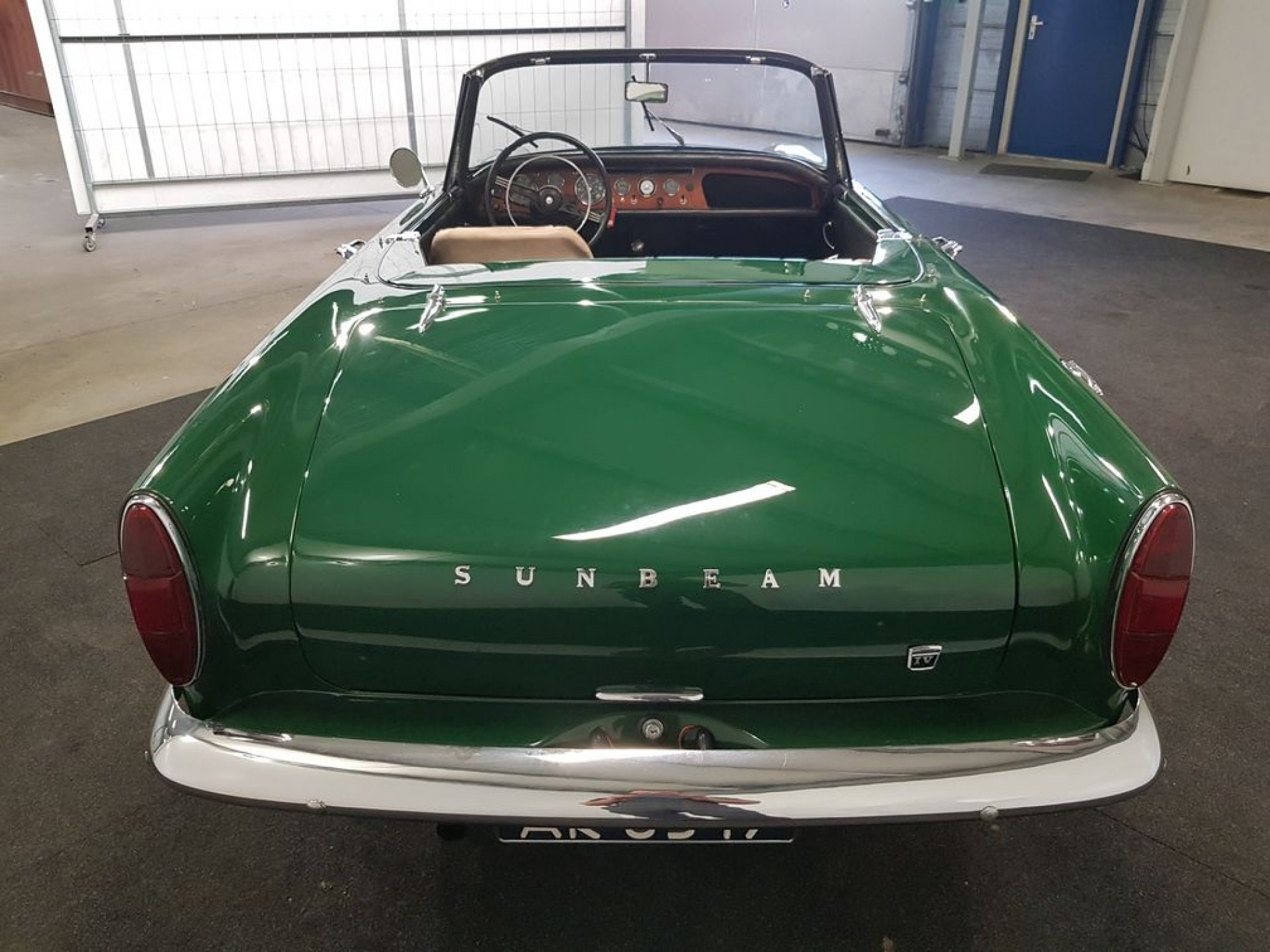 Sunbeam Alpine cabriolet 1964 British Racing Green for sale at ERclassics