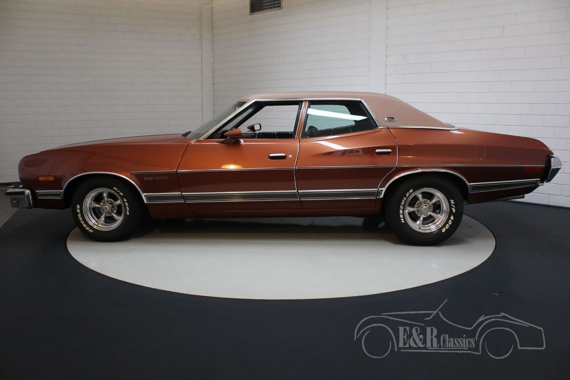 Ford Gran Torino V8 4-door 1973 for sale at ERclassics