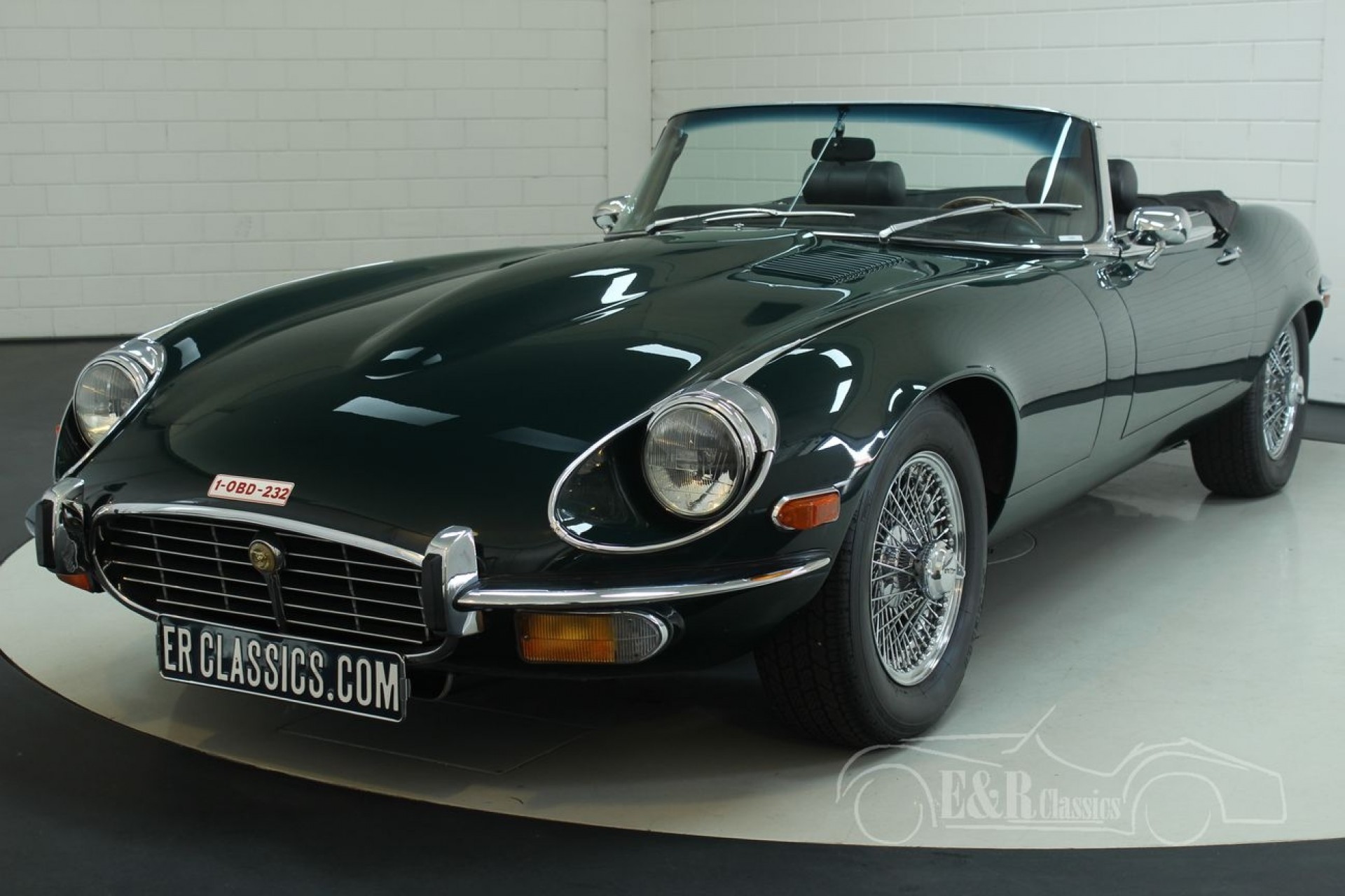 Jaguar E-Type S3 Cabriolet 1973 for sale at ERclassics