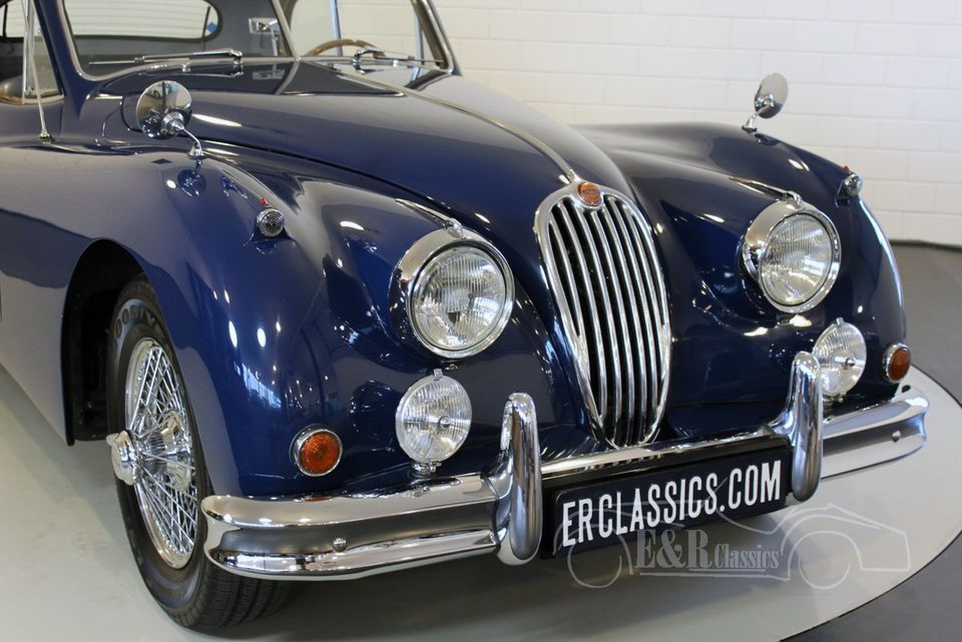 Jaguar XK140 FHC LHD 1956 for sale at ERclassics