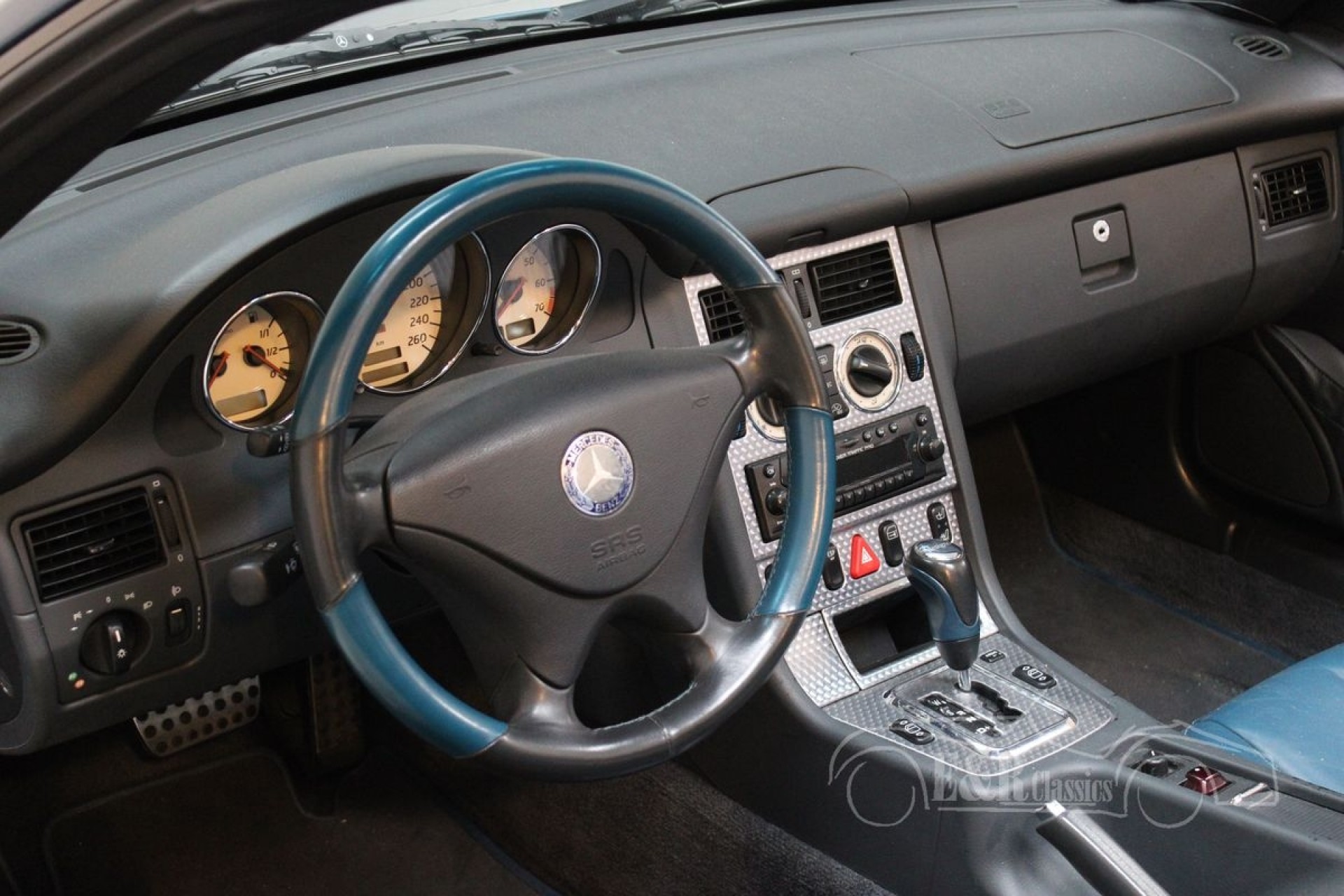 Mercedes-Benz SLK 200 Designo Meerblau 2000 for sale at ERclassics