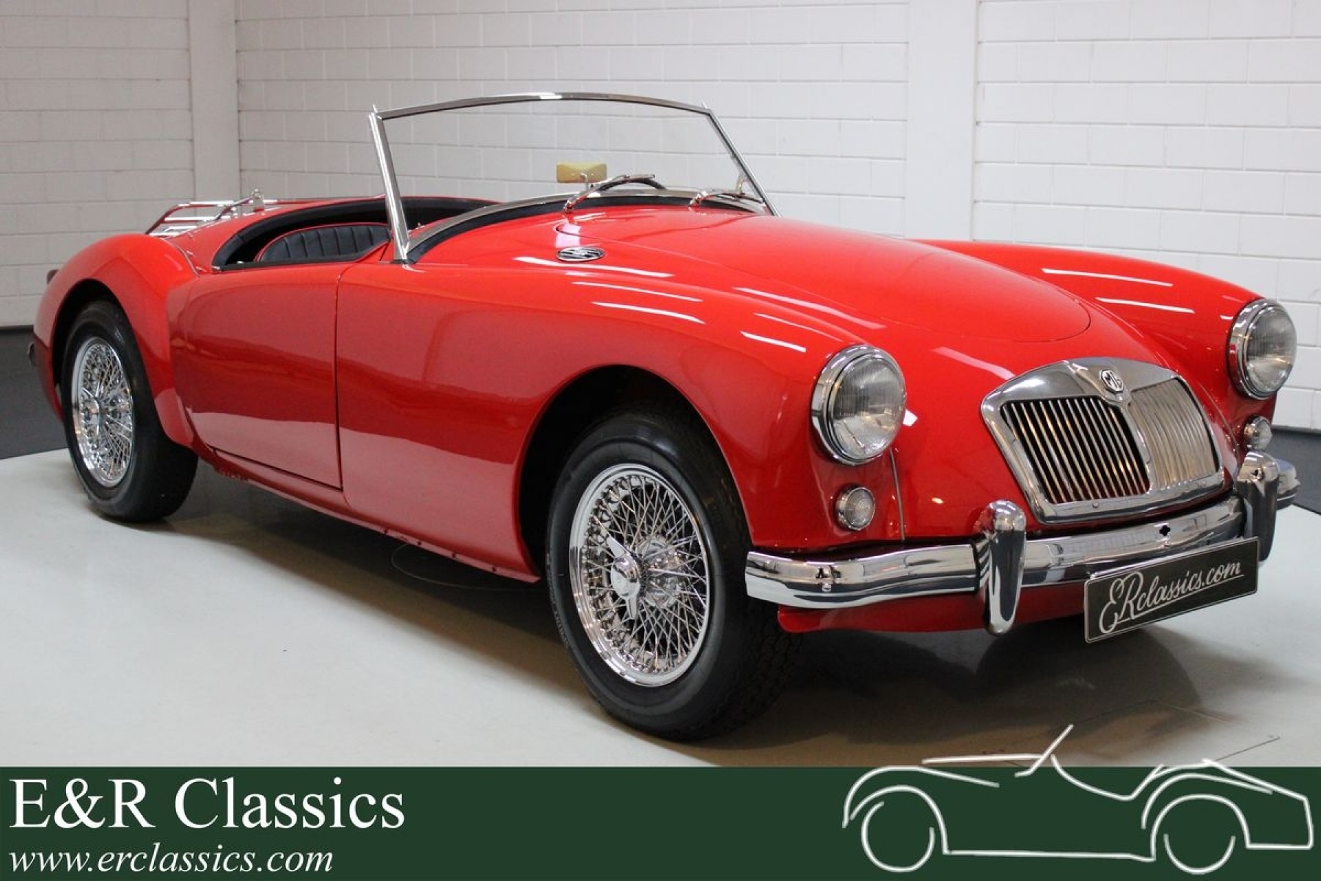 MG MGA extensively restored 1955 for sale at ERclasics