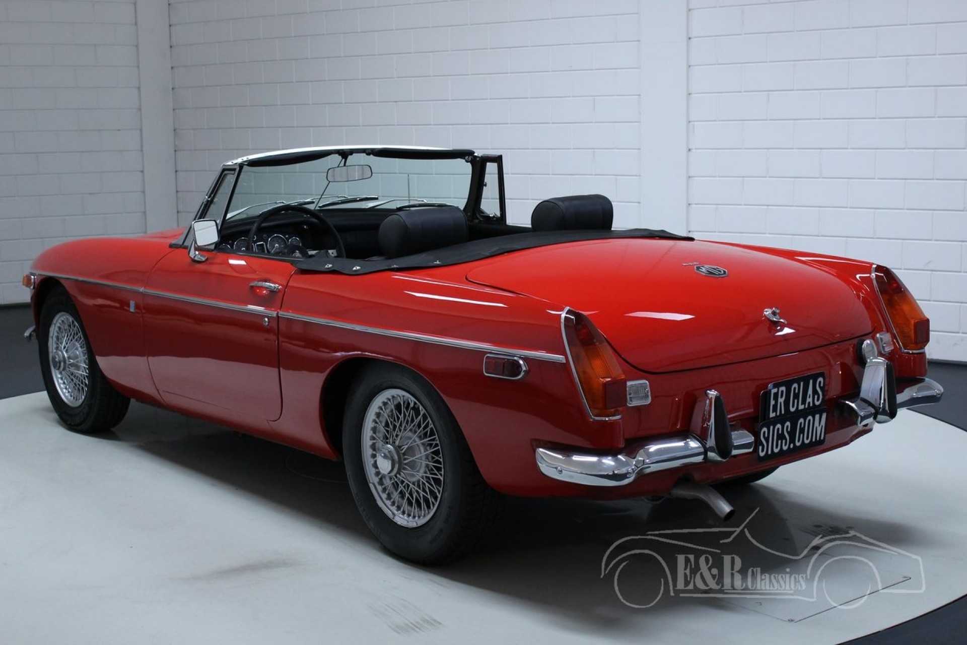 MG MGB 1970 chrome split bumpers for sale at ERclassics