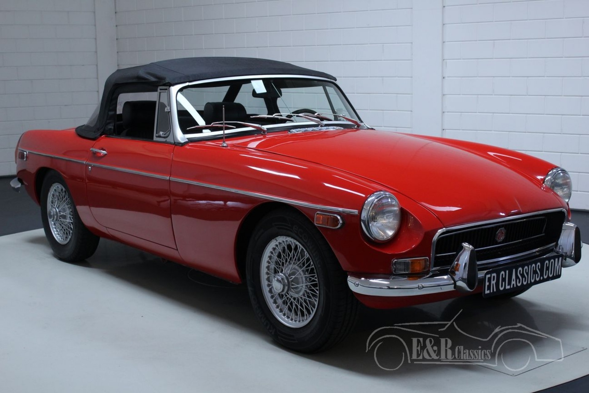 MG MGB 1970 chrome split bumpers for sale at ERclassics
