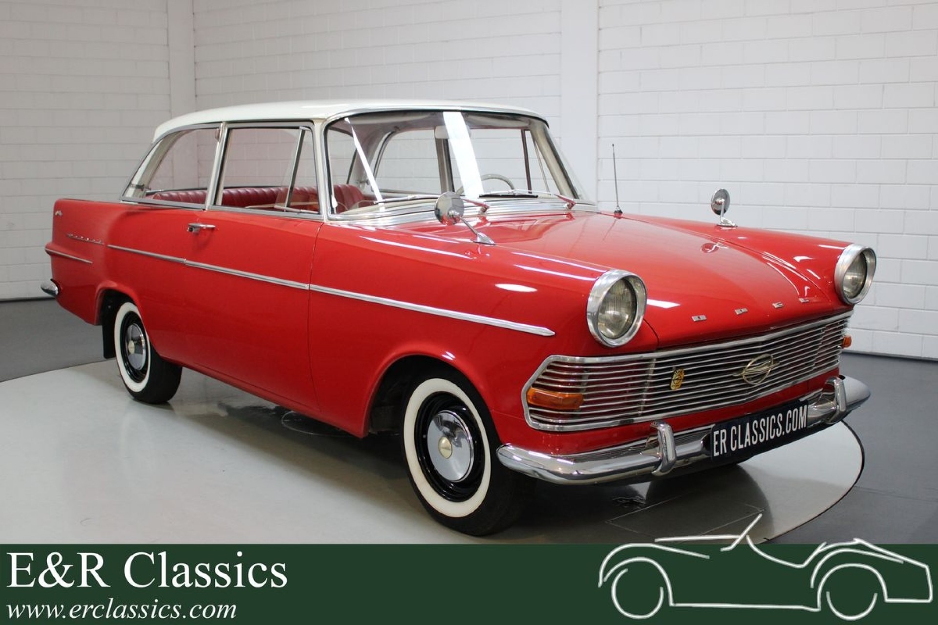 Opel Olympia Rekord P2 coupe for sale at ERclassics