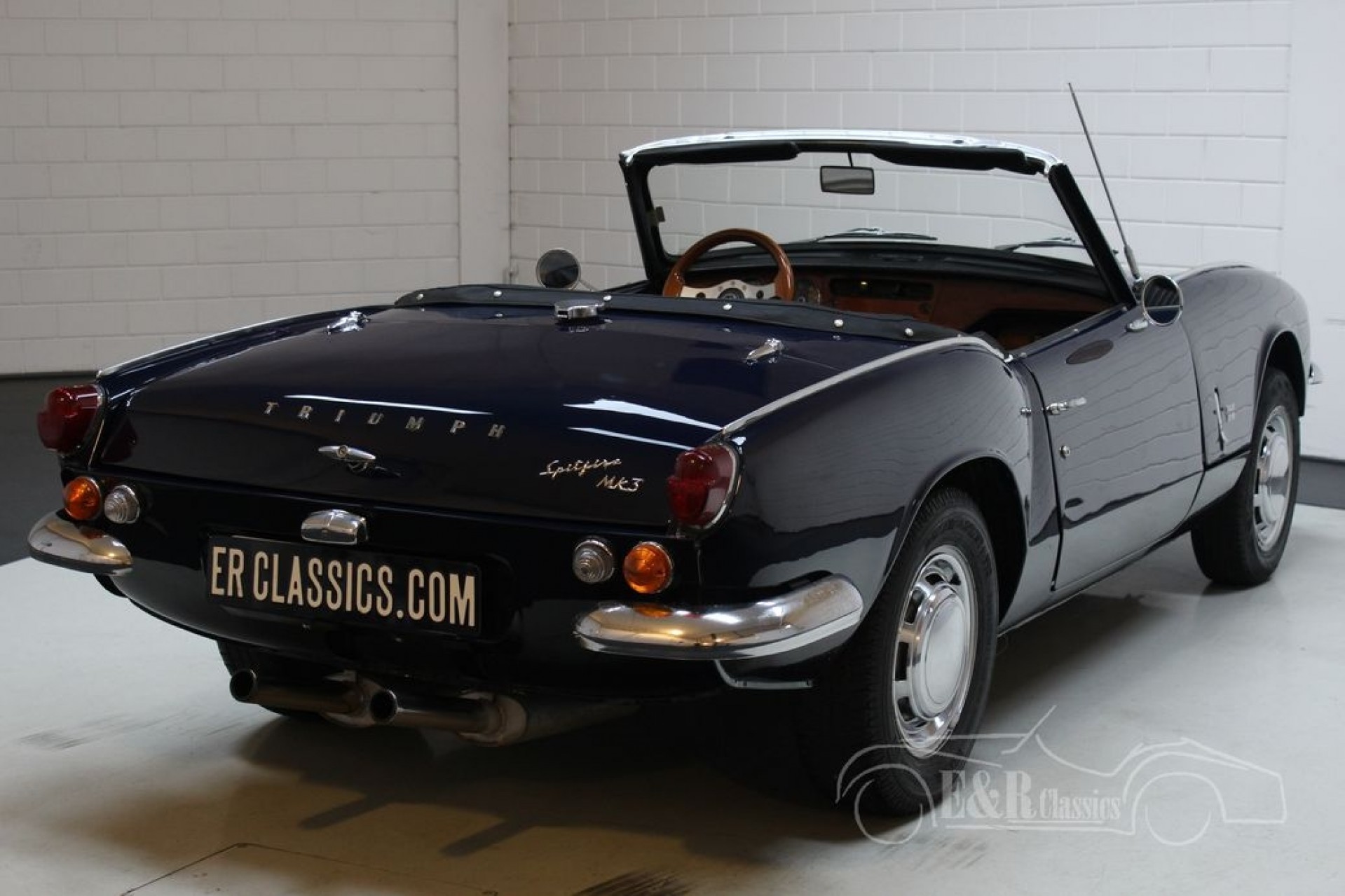 Triumph Spitfire MK3 1970 Midnight Blue for sale at ERclassics