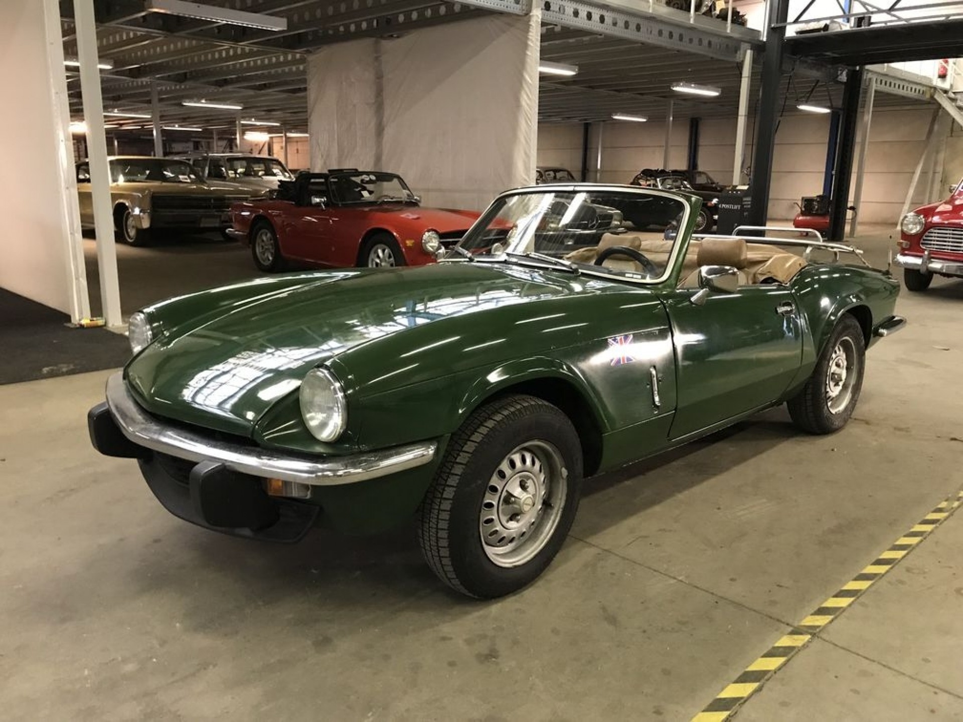 Triumph Spitfire 1500 1970 British Racing Green na predaj v ERclassics