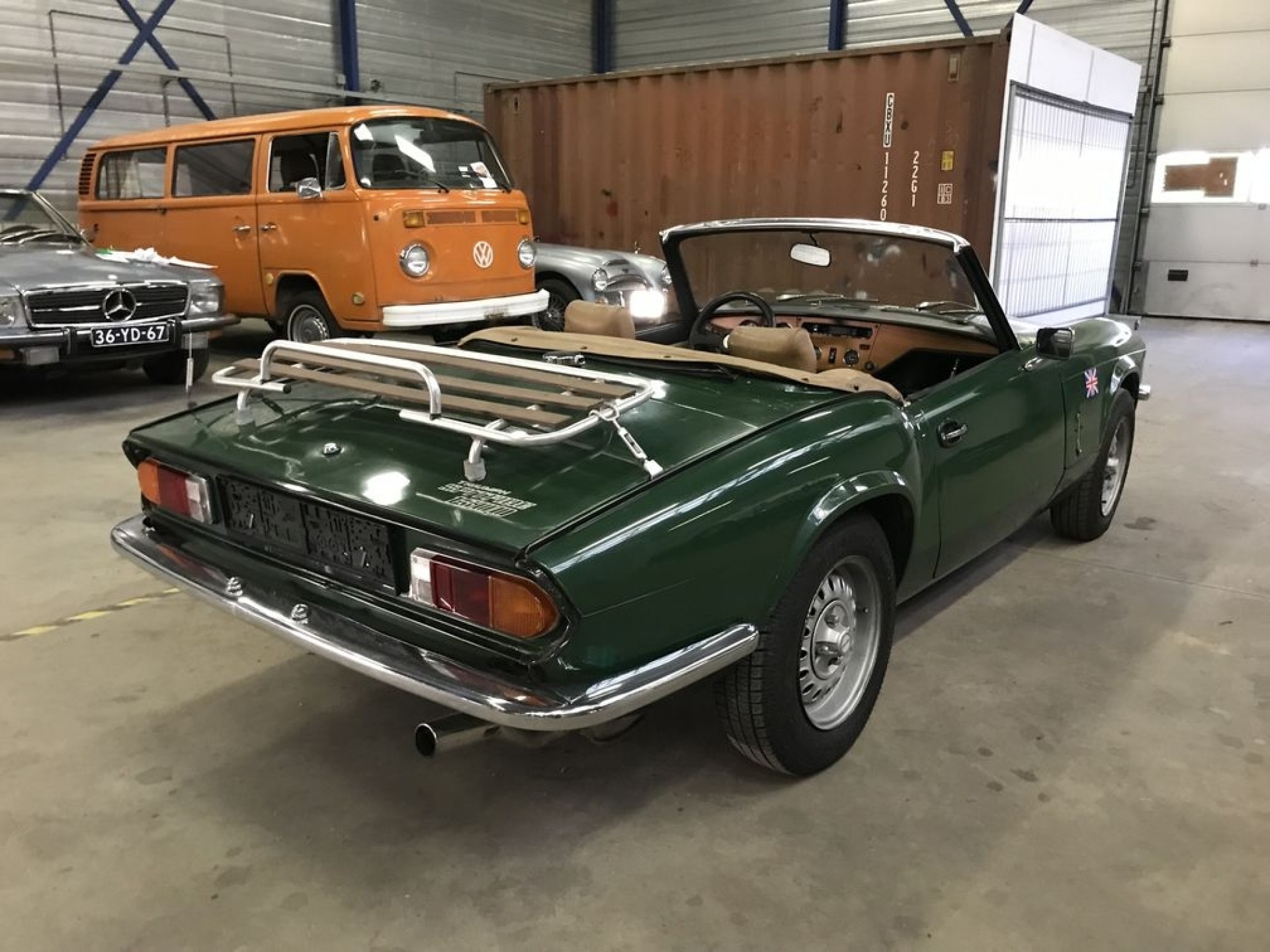 Triumph Spitfire 1500 1970 British Racing Green in vendita su ERclassics