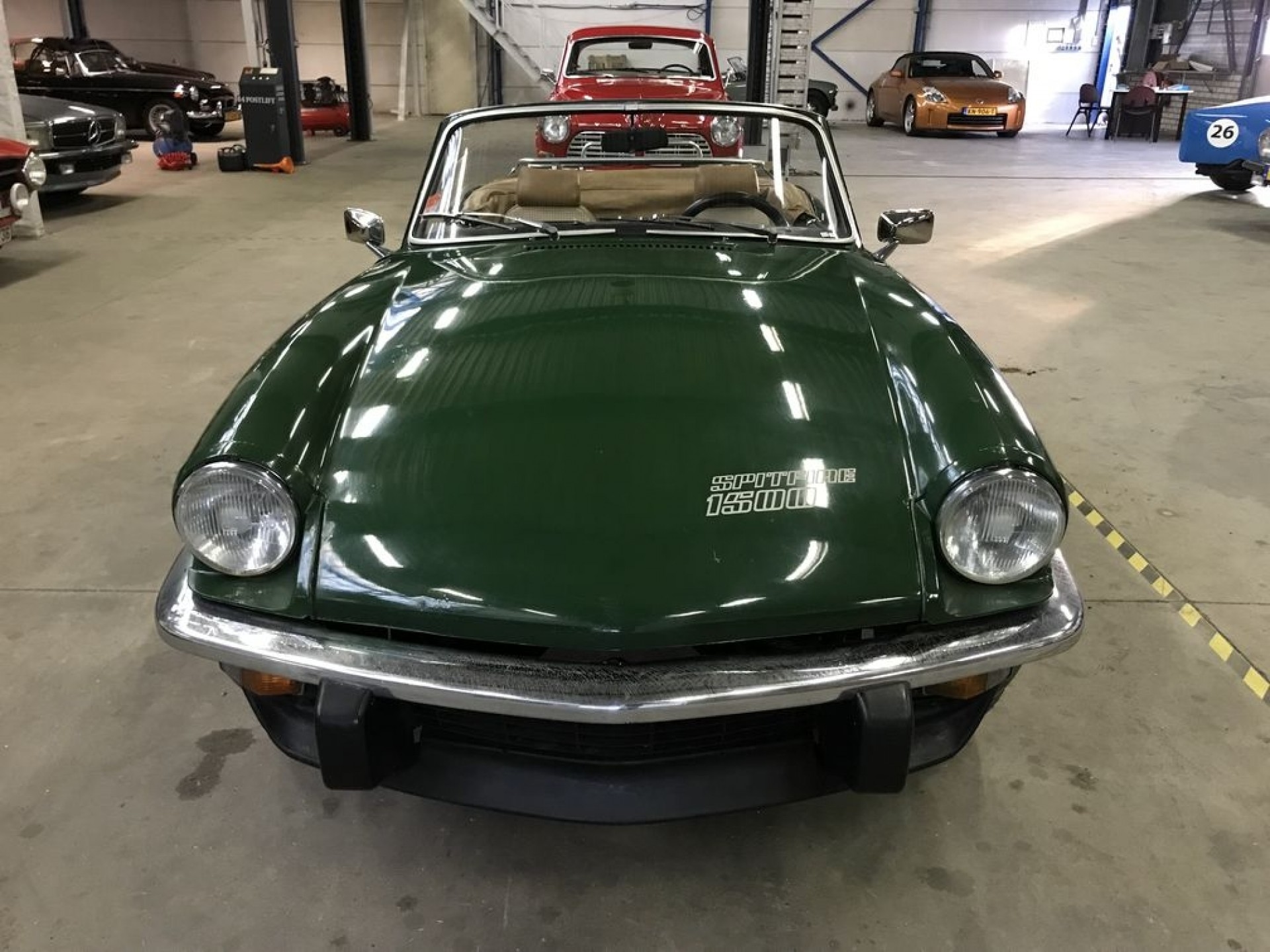 Triumph Spitfire 1500 1970 British Racing Green a la venta en ERclassics