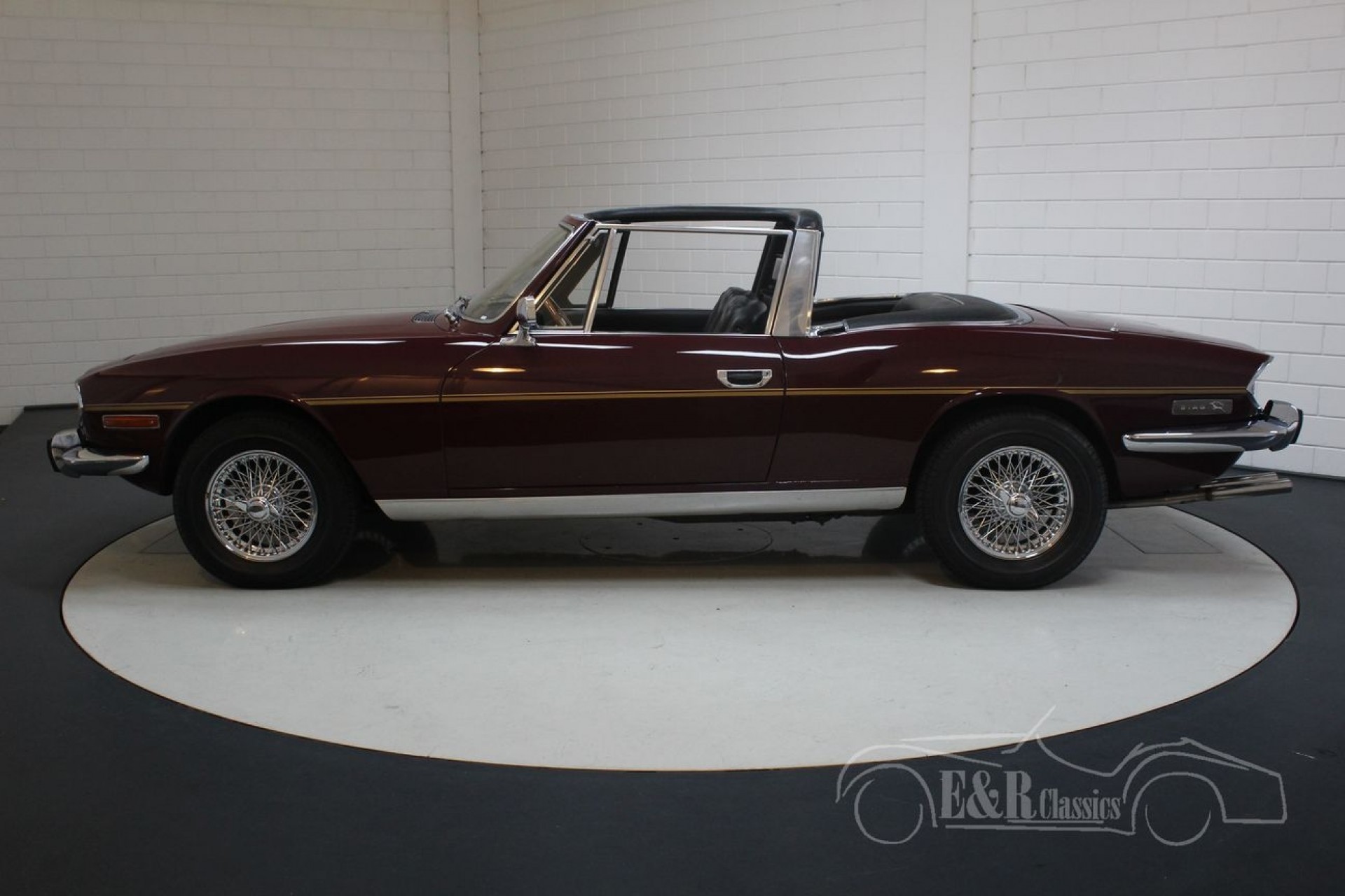 Triumph Stag V8 cabriolet 1972 for sale at ERclassics