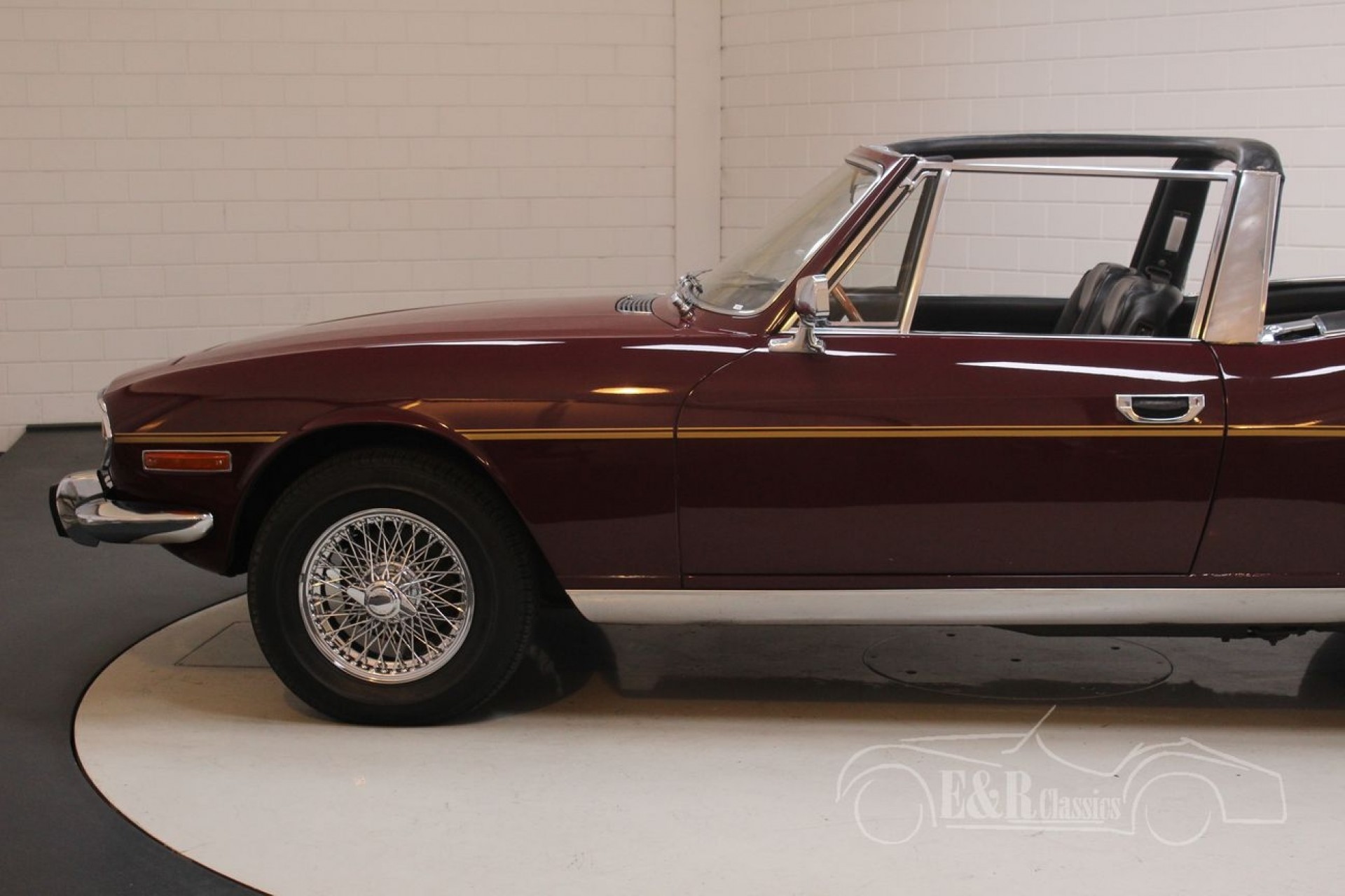 Triumph Stag V8 cabriolet 1972 for sale at ERclassics