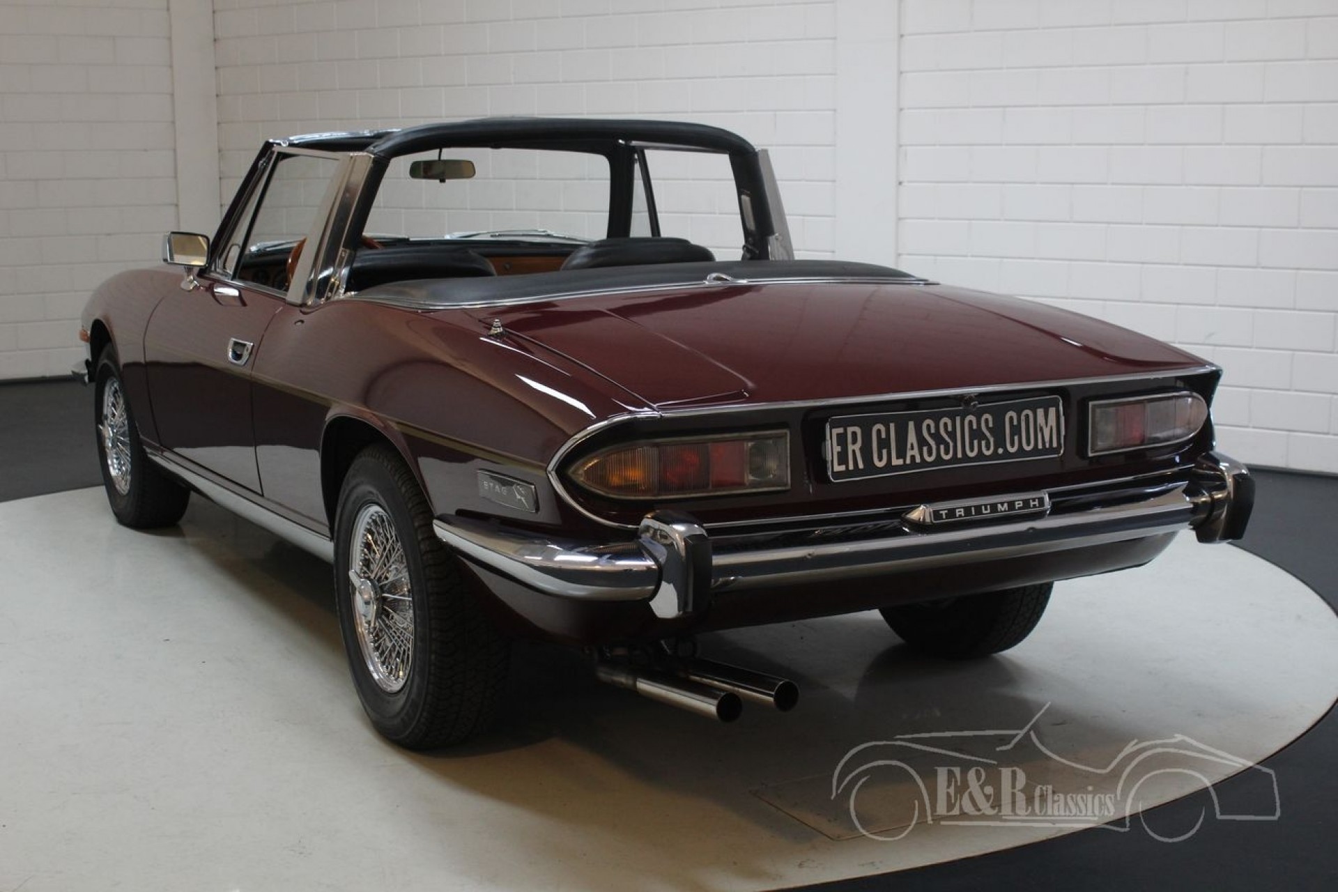 Triumph Stag V8 cabriolet 1972 in vendita su ERclassics