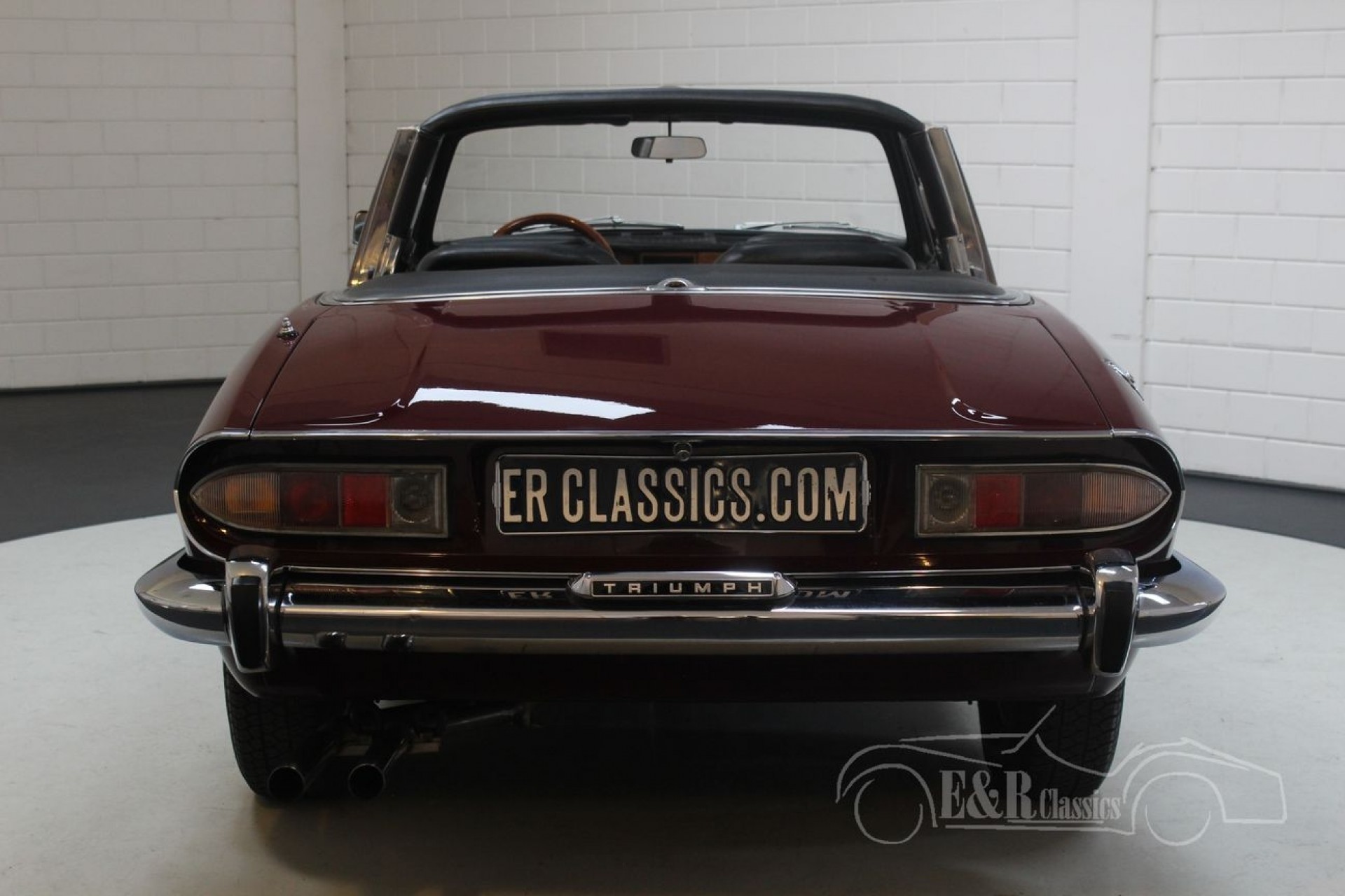 Triumph Stag V8 cabriolet 1972 for sale at ERclassics