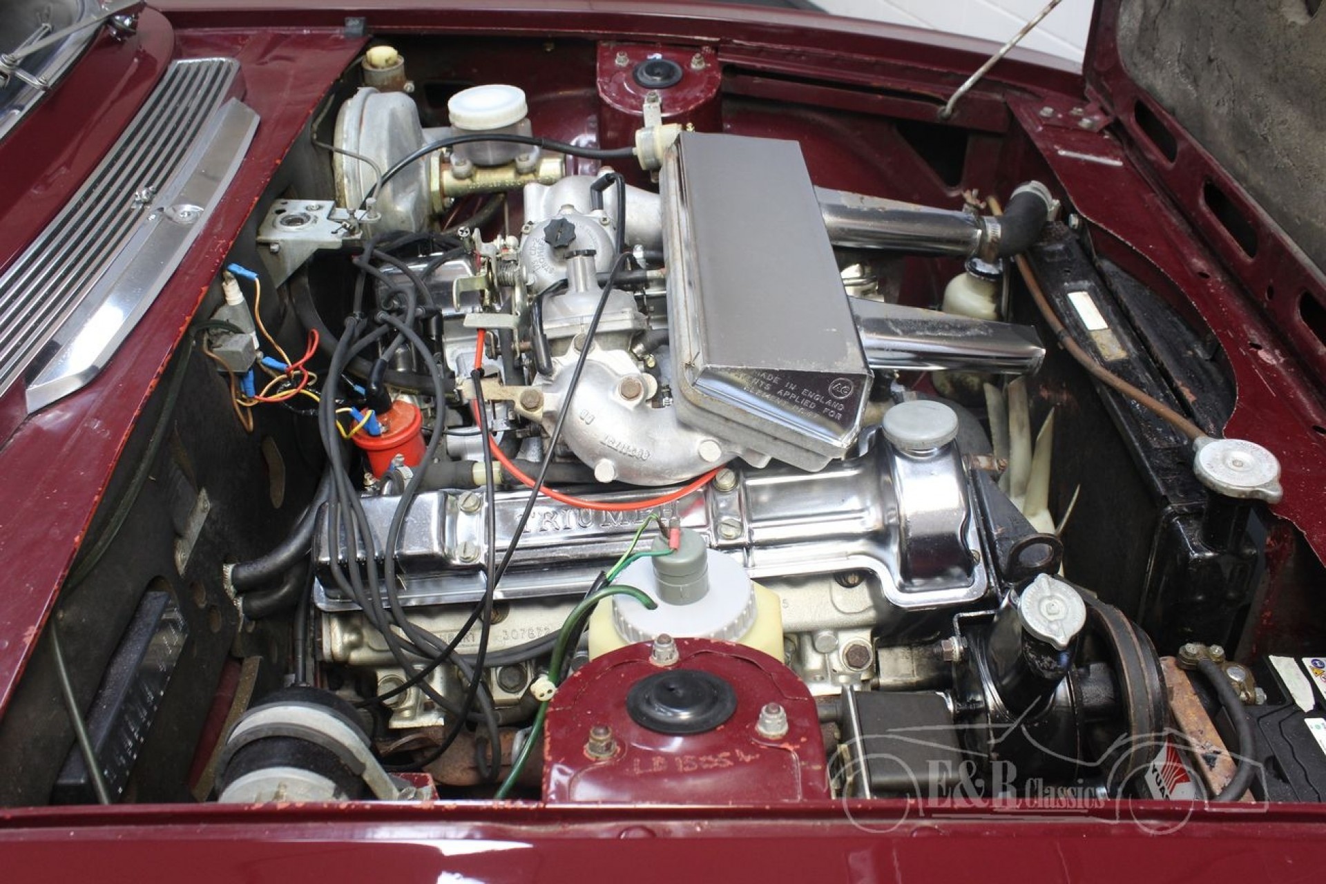 Triumph Stag V8 cabriolet 1972 for sale at ERclassics