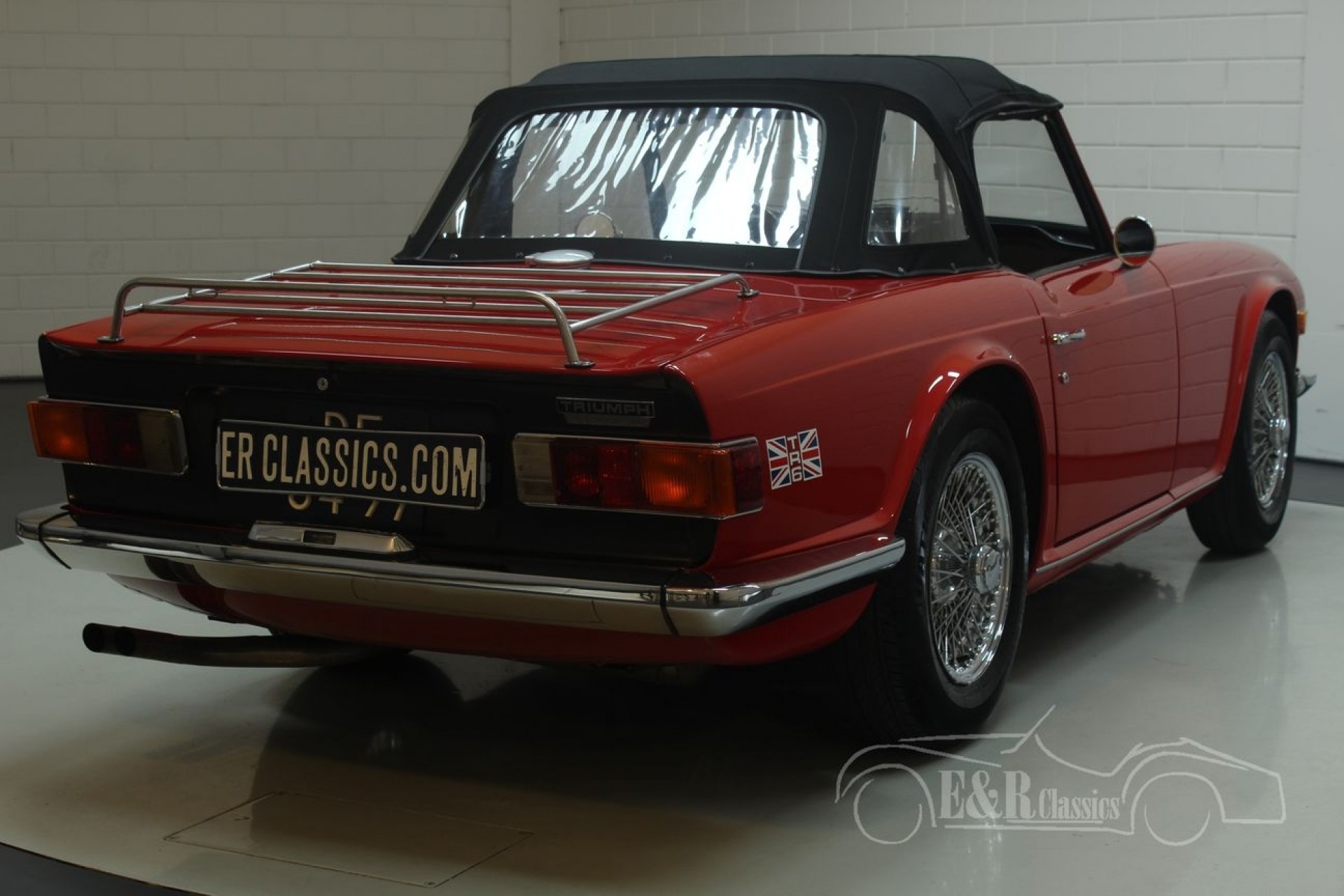 Triumph TR6 cabriolet 1969 for sale at Erclassics