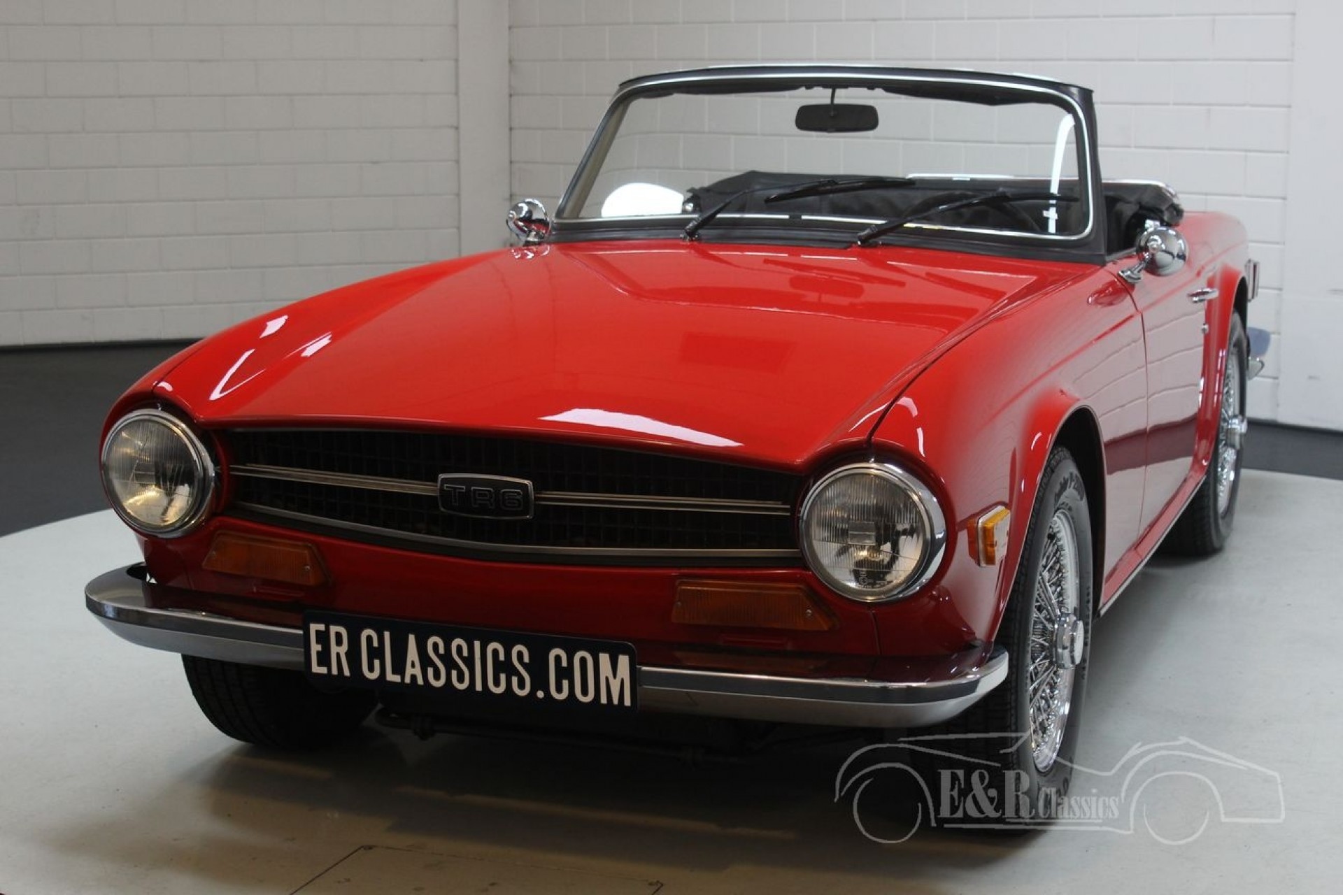 Triumph TR6 Cabriolet 1973 for sale at ERclassics