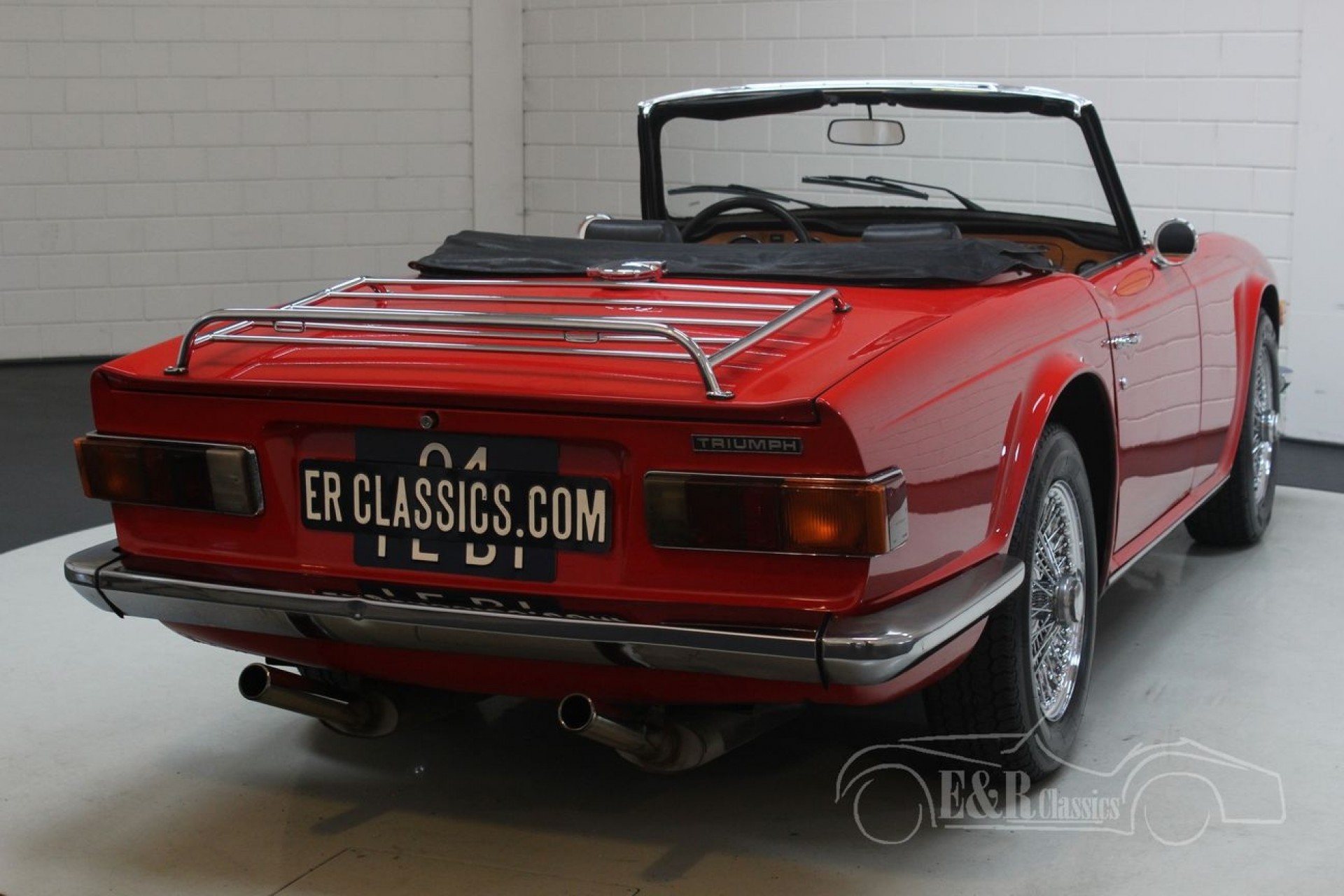 Triumph TR6 Cabriolet 1973 for sale at ERclassics