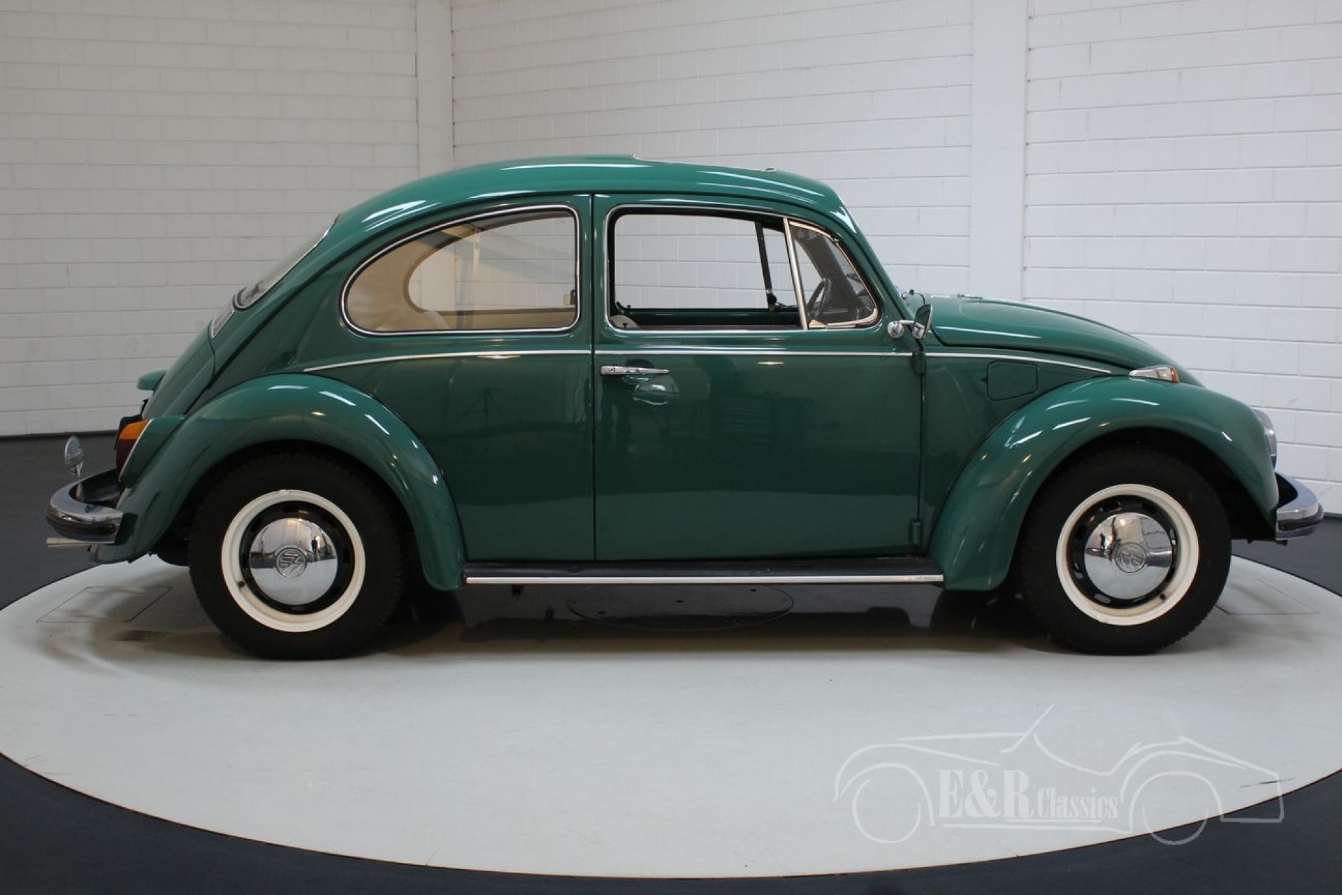 Volkswagen Beetle 1300 1967 Delta Green for sale at ERclassics