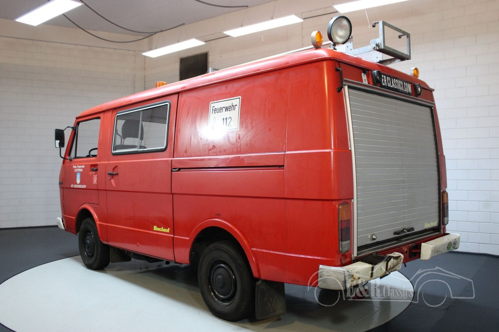 VW LT31 Fire brigade bus for sale at ERclassics
