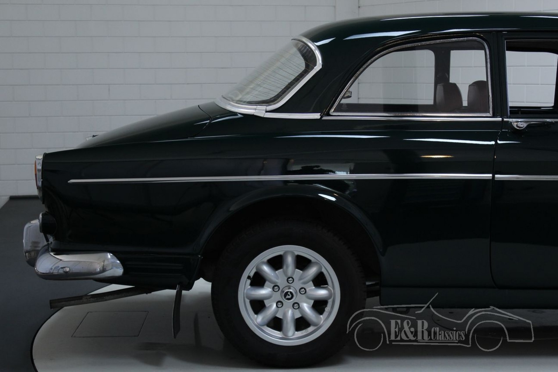 Volvo Amazon overdrive dark green 1968 for sale at ERclassics