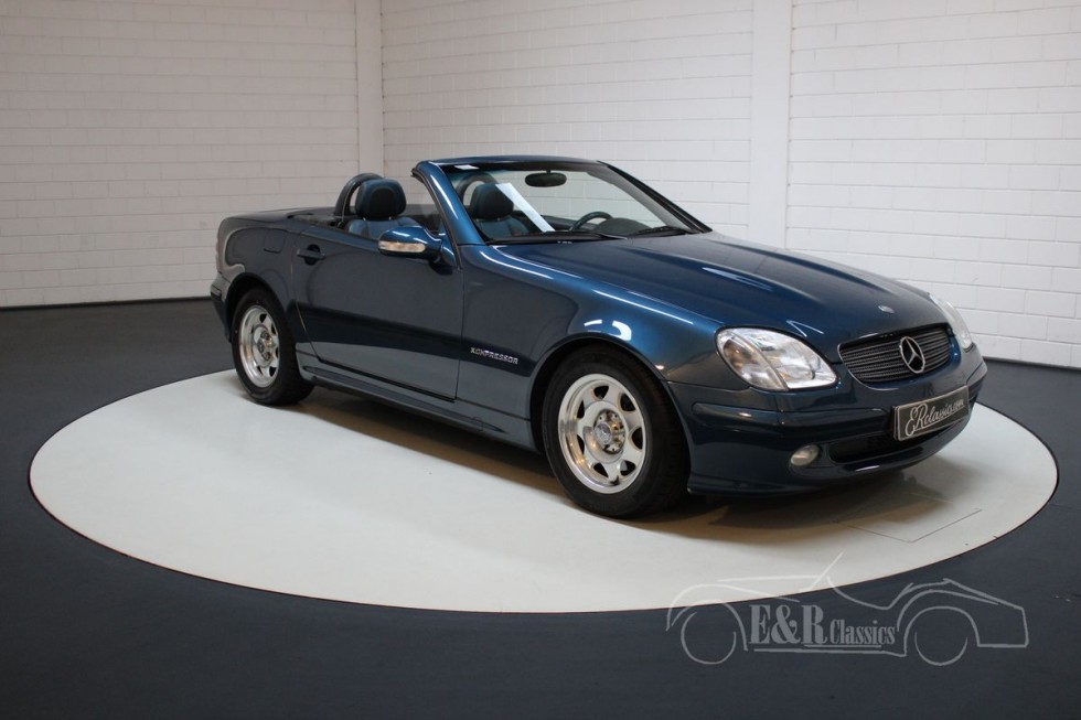 Mercedes-Benz SLK 200 Designo Meerblau 2000 for sale at ERclassics