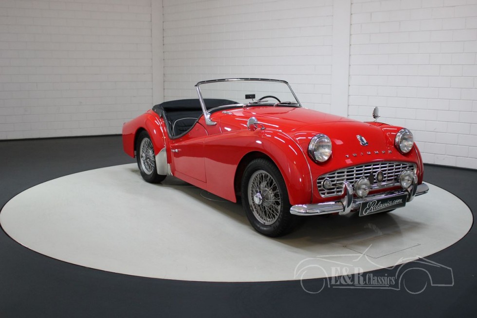 Triumph TR3 1959 very good condition for sale at ERclassics